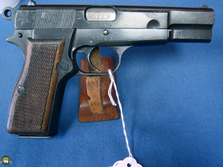 SOLD GERMAN WW2 FN HI POWER PISTOL......"a" BLOCK PRODUCTION.......NICE ...