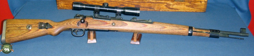 SOLD GERMAN WW2 BCD4 CODED MATCHING K98k LONG SIDE RAIL SNIPER RIFLE ...