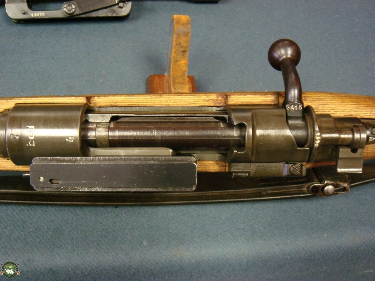 SOLD GERMAN WW2 BCD4 CODED MATCHING K98k LONG SIDE RAIL SNIPER RIFLE ...