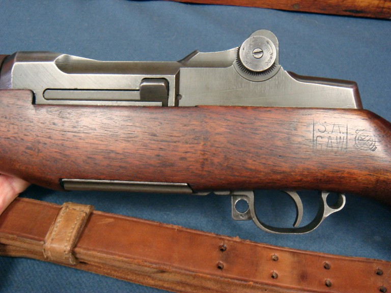 SOLD US WW2 M1 GARAND RIFLE......SPRINGFIELD ARMORY JULY, 1943 ...