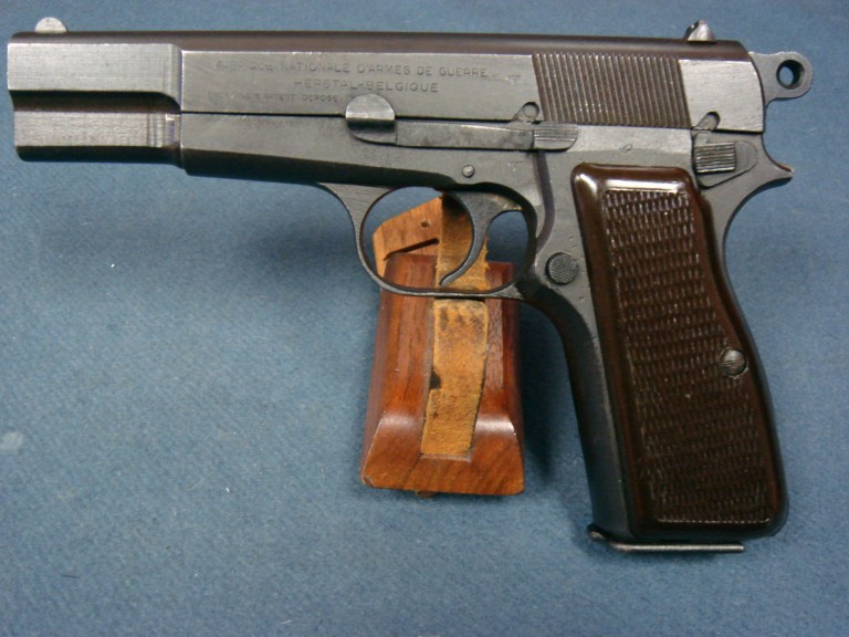 SOLD VERY LATE END OF PRODUCTION NAZI HI POWER PISTOL IN LAST 500 MADE ...