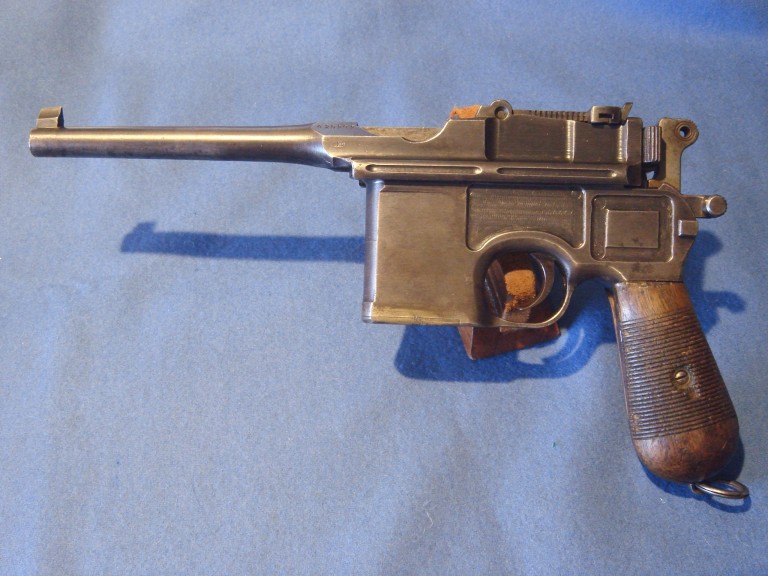 sold GERMAN WW1 ISSUE MAUSER C96 BROOHANDLE - Pre98 Antiques