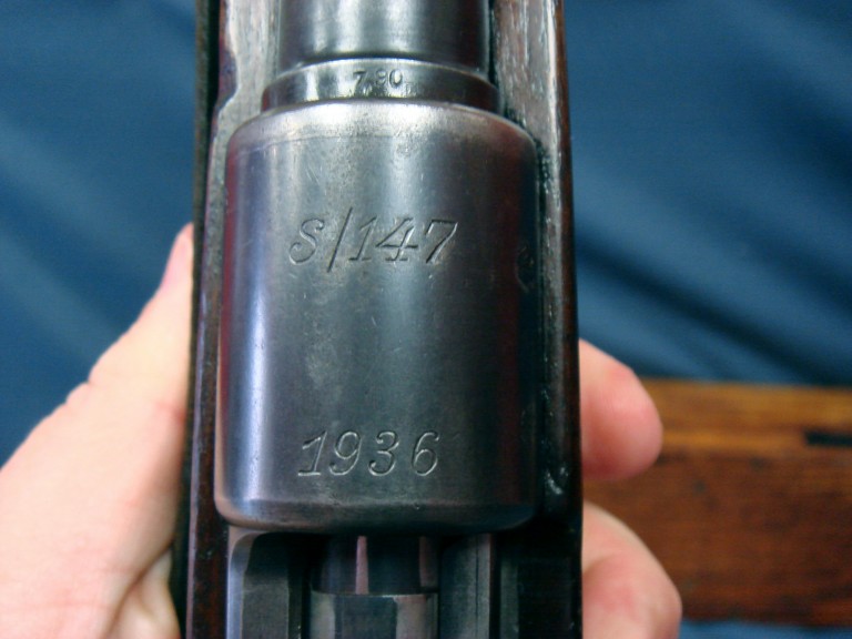 SOLD RARE LUFTWAFFE MARKED...1936 J.P. SAUER CODE S147 K98k MAUSER ...