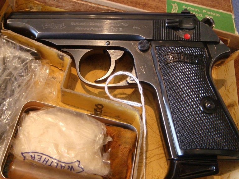 sold WALTHER PP IN THE ORIGINAL BOX - Pre98 Antiques