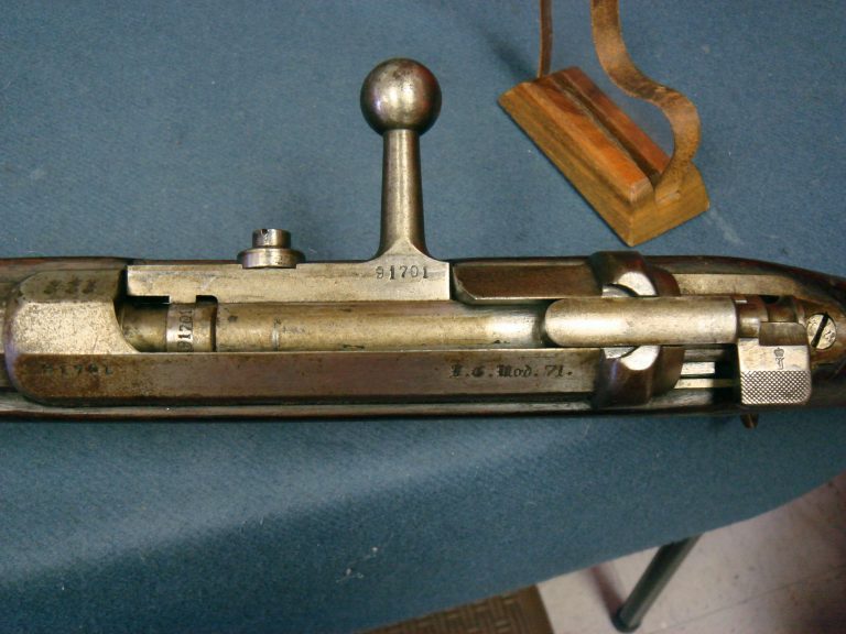 SOLD - MAUSER MODEL 1871 INFANTRY RIFLE....BAVARIAN ISSSUE....1881 ...