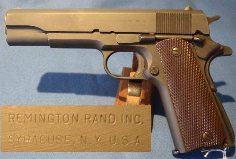 Sold US WW2 REMINGTON RAND 1911A1 MINT CRISP! - Pre98 Antiques