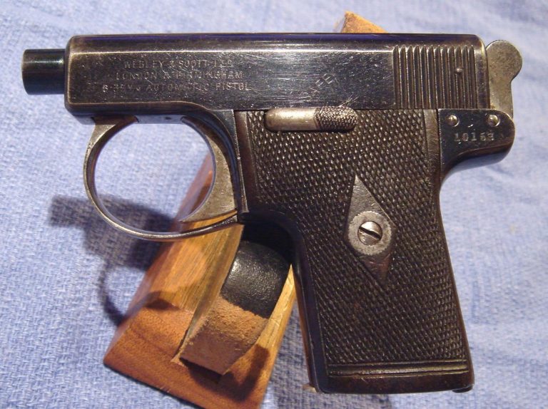 Sold WEBLEY 1907 POCKET AUTO 6.35 EXTREMELY RARE - Pre98 Antiques