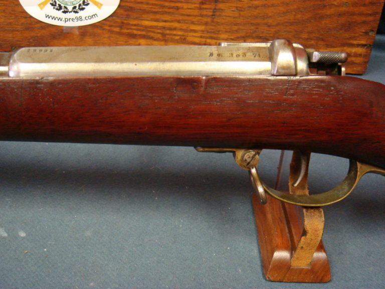 SOLD MAUSER MODEL 1871 INFANTRY RIFLE....BAVARIAN ISSUE....1877 ...
