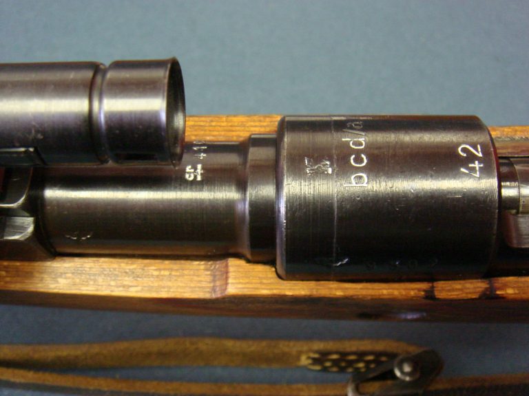SOLD VERY SCARCE DUAL CODE bcd/ar42 K98k ZF41 MARKSMAN RIFLE.......ALL ...