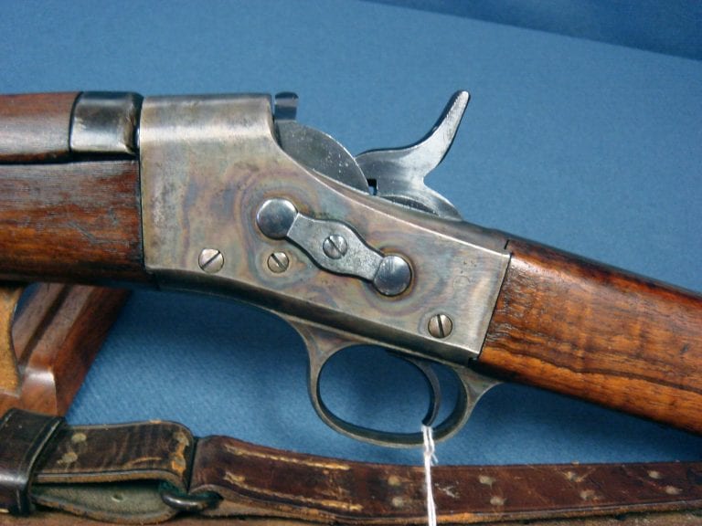 SOLD 1902 REMINGTON ROLLING BLOCK RIFLE 7mm MAUSER MINT EXAMPLE ...