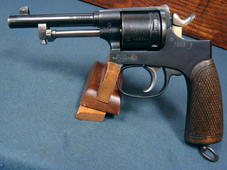 SOLD EXCEPTIONAL CONDITION AUSTRIAN WW1 RAST & GASSER SERVICE REVOLVER ...