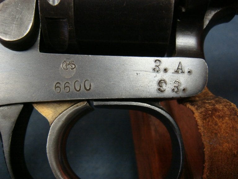 SOLD EXCEPTIONAL CONDITION AUSTRIAN WW1 RAST & GASSER SERVICE REVOLVER ...