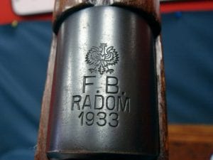 SOLD EXCEPTIONALLY RARE POLISH ARMY 1933 RADOM wz.29 MAUSER RIFLE ...