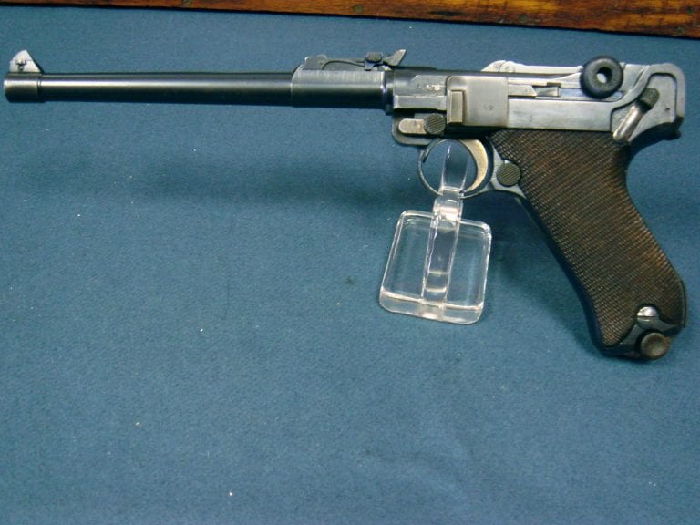 sold EARLY WW1 GERMAN ARMY 1915 DWM LANGE P.08 ARTILLERY LUGER ...