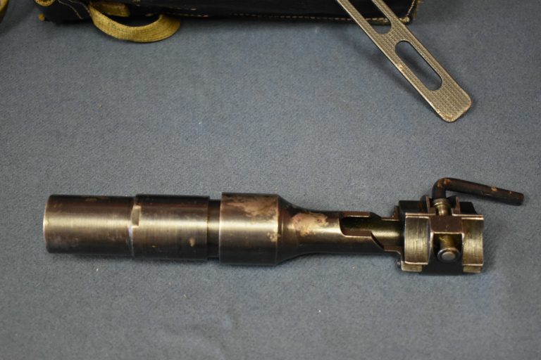 SOLD VERY SCARCE COMPLETE GERMAN WW2 ISSUE GRENADE LAUNCHER FOR THE ...