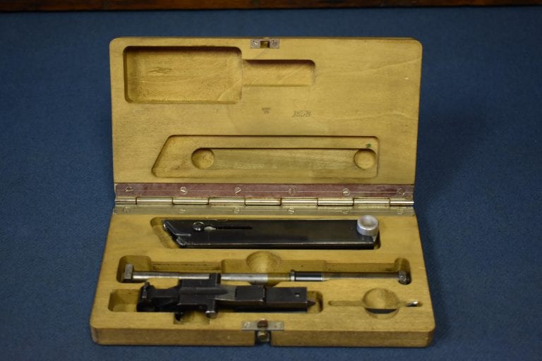 SOLD SCARCE POLICE E/L 1938 DATED ERMA LUGER .22LR CONVERSION KIT ...