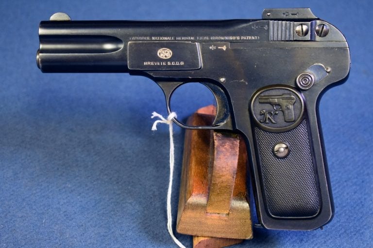 SOLD VERY SCARCE IMPORTANT EARLY FN MODEL 1899 PISTOL.......1901 ...