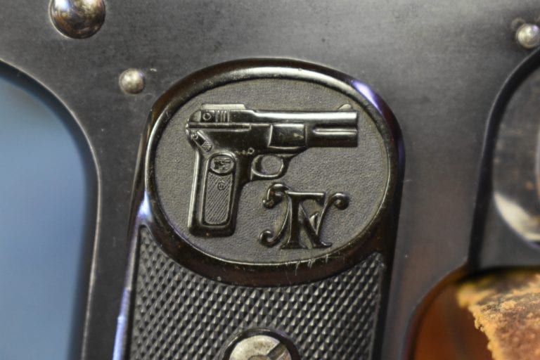 VERY EARLY FACTORY CASED FN MODEL 1899 PISTOL - Pre98 Antiques