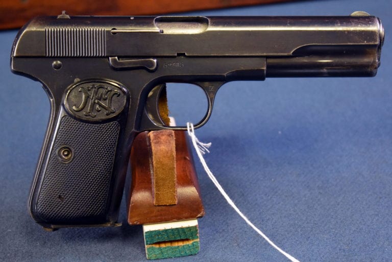 SOLD VERY SCARCE SLOTTED FN MODEL 1903 PISTOL......9mm BROWNING LONG ...