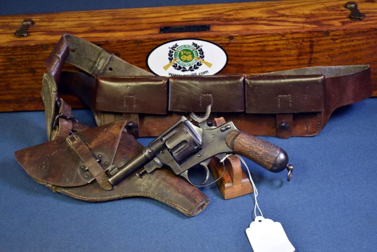SOLD ITALIAN WW1/WW2 MODELLO 1889 TYPE B "BODEO" OFFICERS REVOLVER ...