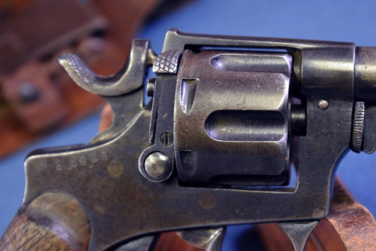 SOLD ITALIAN WW1/WW2 MODELLO 1889 TYPE B "BODEO" OFFICERS REVOLVER ...