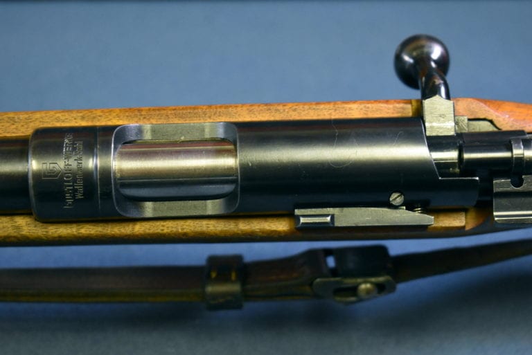 SOLD RARE SA MARKED GUSTLOFF-WERKE KKW .22 RIFLE.......WITH RARE BOX OF ...