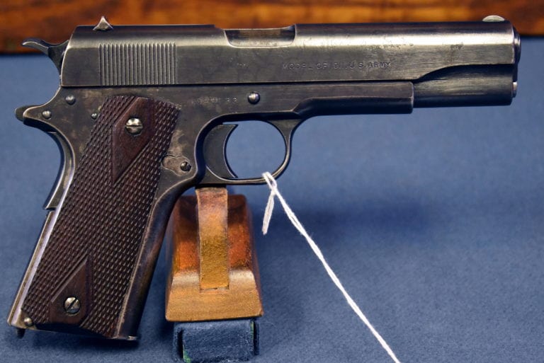 SOLD VERY SCARCE US WW1 ISSUE REMINGTON UMC MODEL OF 1911 US ARMY ...