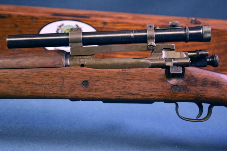 EXCEPTIONAL US WW2 REMINGTON M1903A4 SNIPER RIFLE….WITH EARLY M73B1 ...