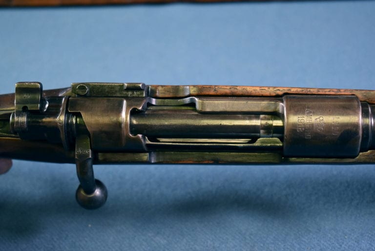 SOLD VERY RARE GENUINE GEW98/98K CONVERSION.... GEW 98 RIFLE REBUILT TO K98k......ALL MATCHING ...