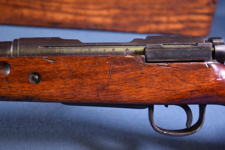 SOLD UNIQUE SET OF JAPANESE SERVICE RIFLES......WITH CAPTURE PAPERS ...