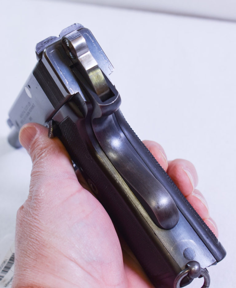 1913 WEBLEY & SCOTT SELF LOADING .455 MARK I PISTOL - Pre98 Antiques