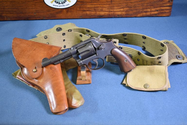 U.S. NAVY MARKED SMITH & WESSON VICTORY MODEL REVOLVER - Pre98 Antiques