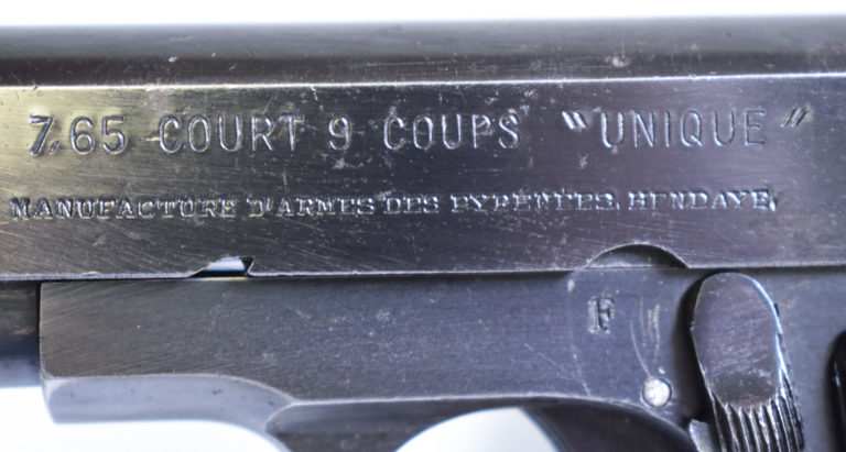 FRENCH/NAZI UNIQUE MODEL 17 PISTOL - Pre98 Antiques