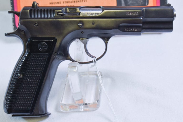 SOLD RARE COLD WAR ERA 1984 Cz75 CZECH PISTOL….NON IMPORT COLD WAR ...