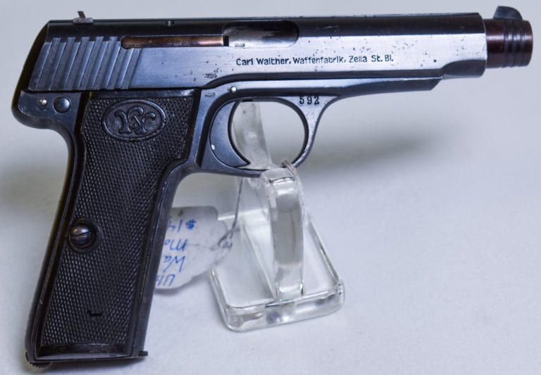 EXTREMELY SCARCE WALTHER MODEL 6 PISTOL - Pre98 Antiques