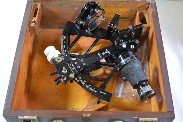 Sold RARE GERMAN KRIEGSMARINE “EAGLE/M” NAZI NAVY SEXTANT IN TRANSIT ...
