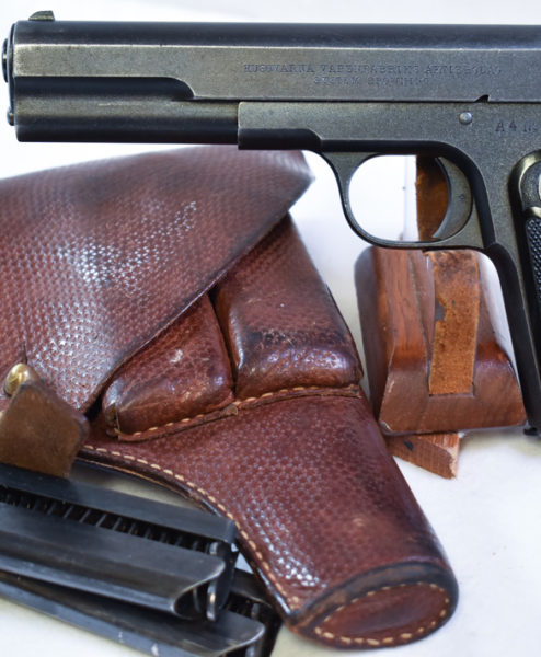 SOLD EXTREMELY RARE KOMMER MODEL 3 PISTOL, 6.35mm/.25ACP, VERY LATE ...