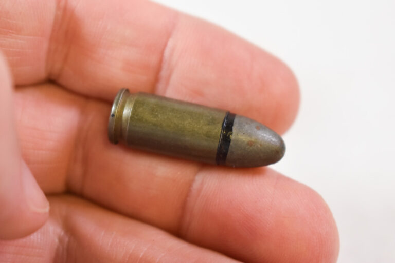 FRI AUG 7, SCARCE GERMAN WWII 1943 DATED 9mm LUGER AMMUNITION WITH ...