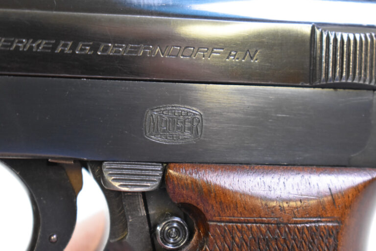 SOLD ULTRA RARE NAZI POLICE “EAGLE/C” MARKED MAUSER MODEL 1934 PISTOL ...