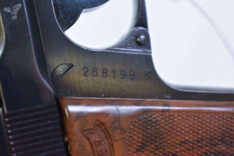 sold - NAZI RSHA/SS ISSUE WALTHER PPK, "K SUFFIX” VARIANT (TYPE 5) WITH ...