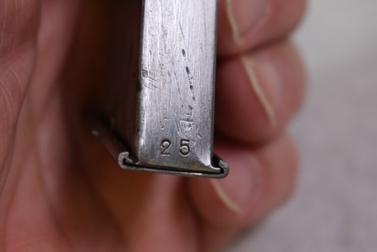 SOLD JAPANESE WWII TYPE 2 HAMADA PISTOL, SERIAL #25, RECENTLY ...