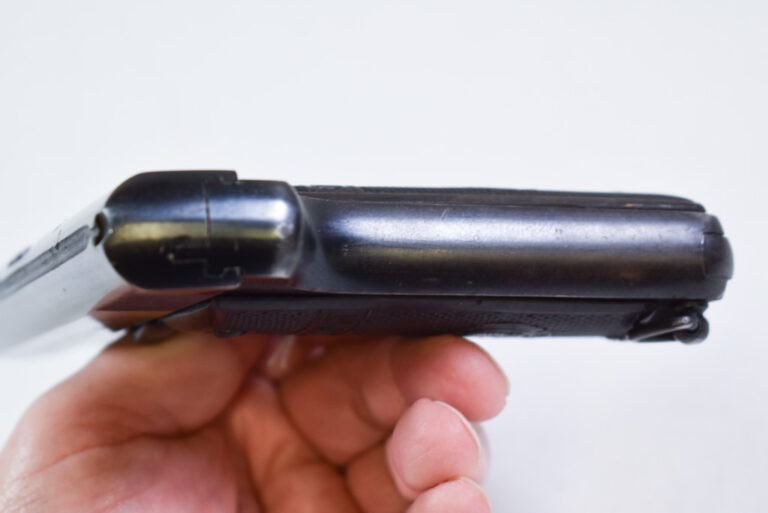 SOLD VERY SCARCE CIRCA 1938 FRENCH "UNION" PISTOL, MARKED & ISSUED TO ...