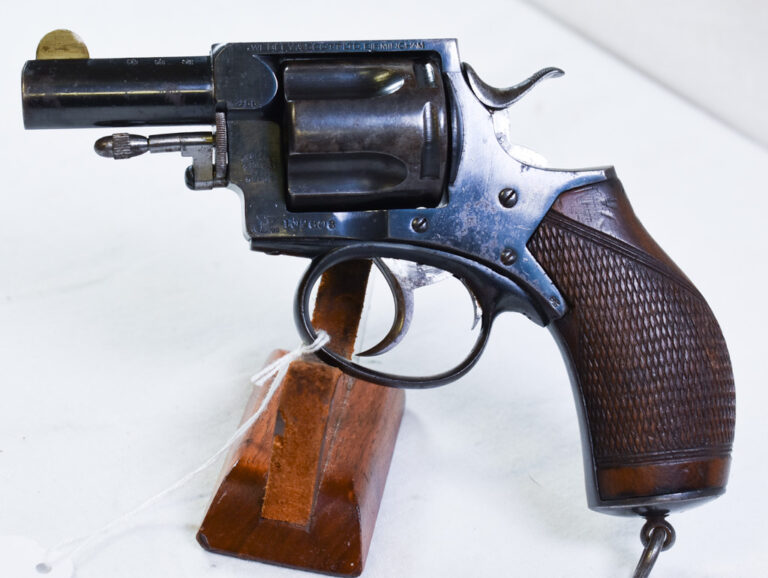SOLD, WEBLEY'S "ROYAL IRISH CONSTABULARY" MODEL 83, 5 SHOT REVOLVER, IN ...