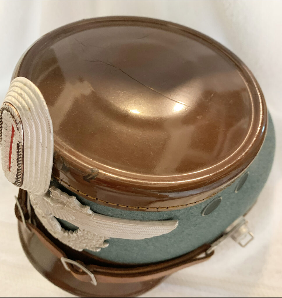 SOLD RARE - BEAUTIFUL & ALL ORIGINAL MINT BROWN TOP - NAZI RURAL POLICE ...