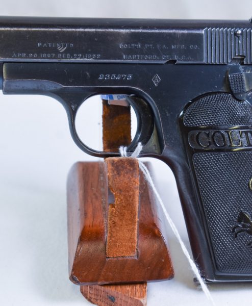 SOLD VERY SCARCE CIRCA 1938 FRENCH "UNION" PISTOL, MARKED & ISSUED TO ...