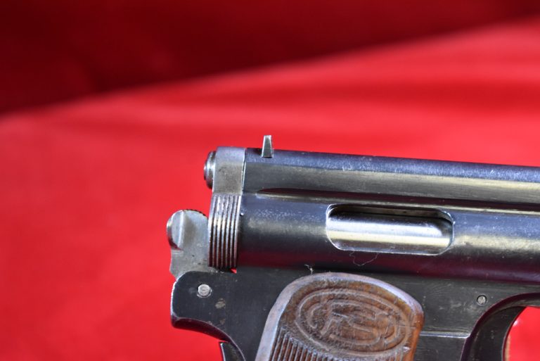 SOLD UNUSUAL & WELL DOCUMENTED 1914 FROMMER STOP PISTOL, COMPLETE FULL ...