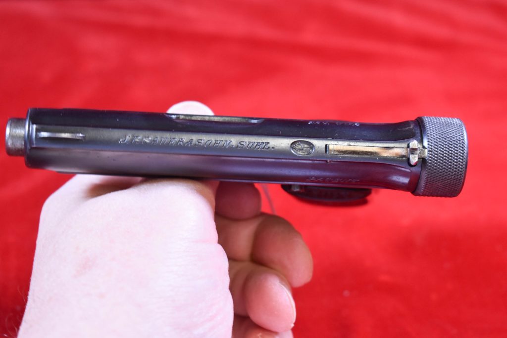 SOLD, SCARCE GERMAN WWI IMPERIAL ARMY PROOFED J.P. SAUER MODEL 1913 ...