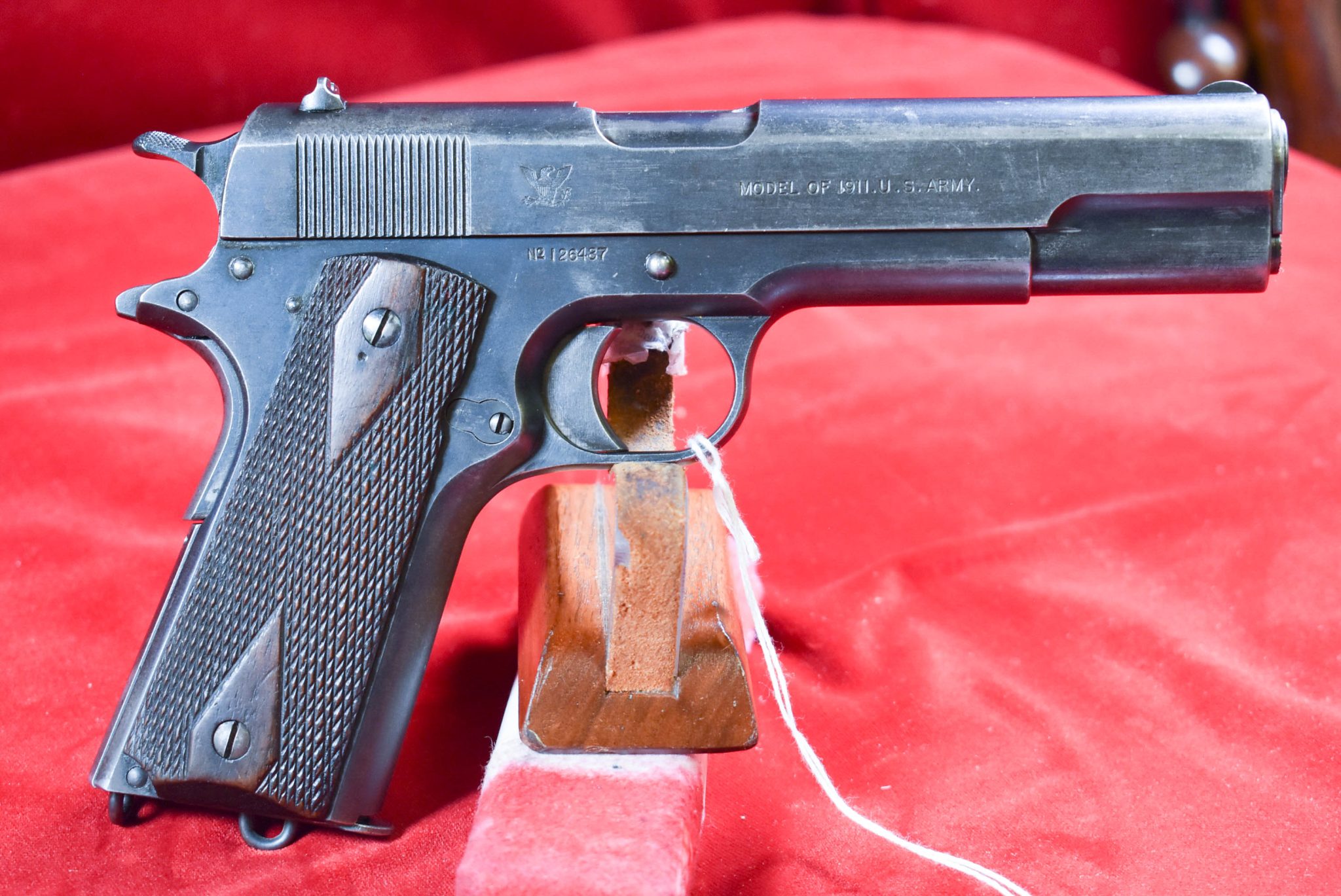 SOLD VERY WELL DOCUMENTED, US WWI SPRINGFIELD ARMORY 1911 US ARMY ...