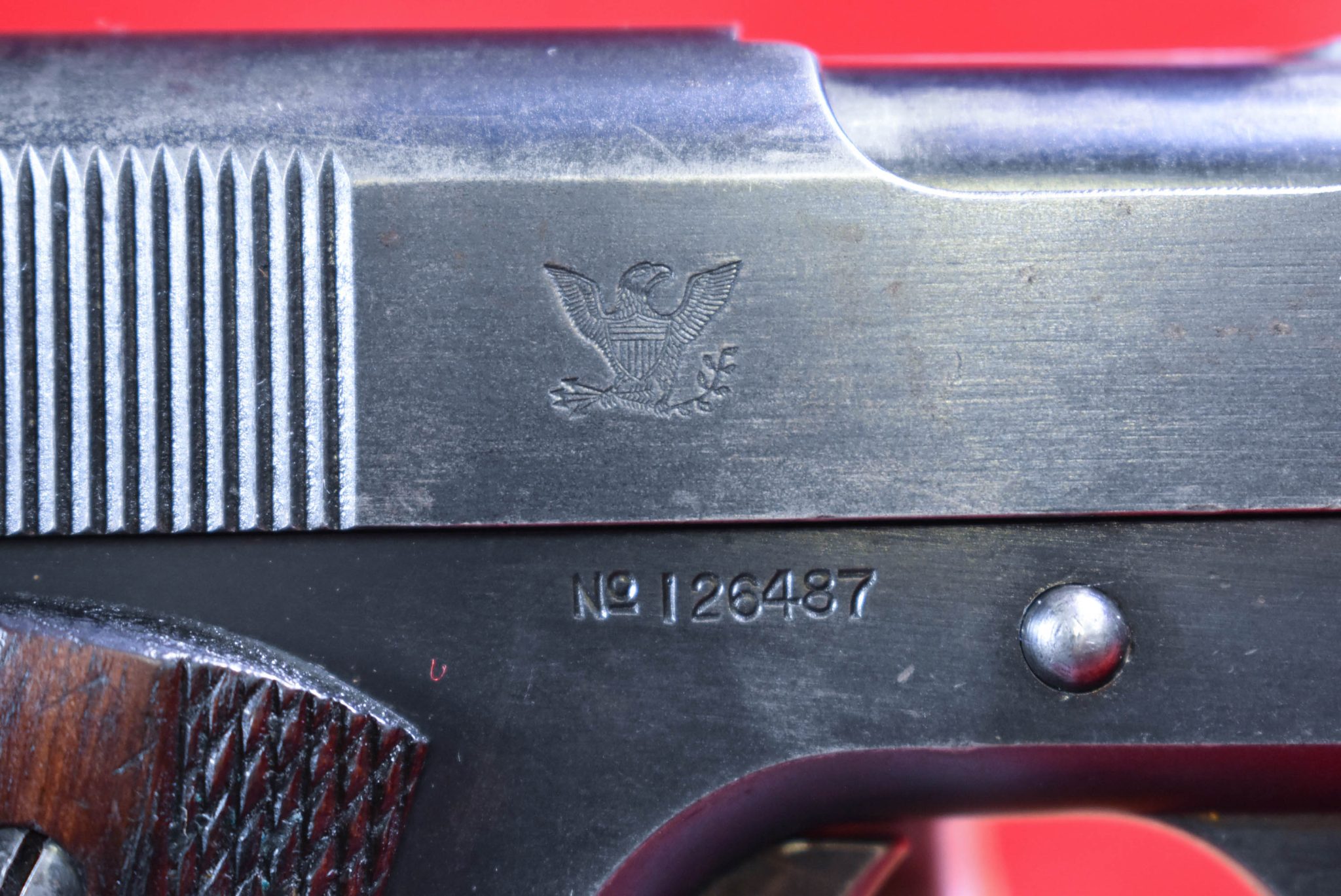 SOLD VERY WELL DOCUMENTED, US WWI SPRINGFIELD ARMORY 1911 US ARMY ...