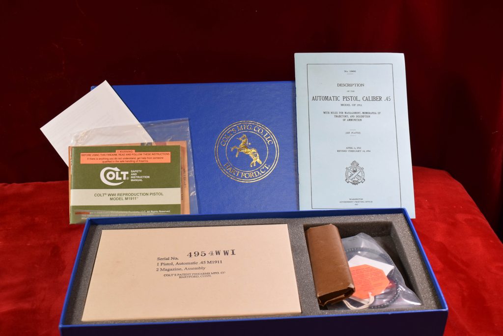 SOLD NEW OLD STOCK, VERY SCARCE & DESIRABLE 2008 COLT WWI 1918 BLACK ...